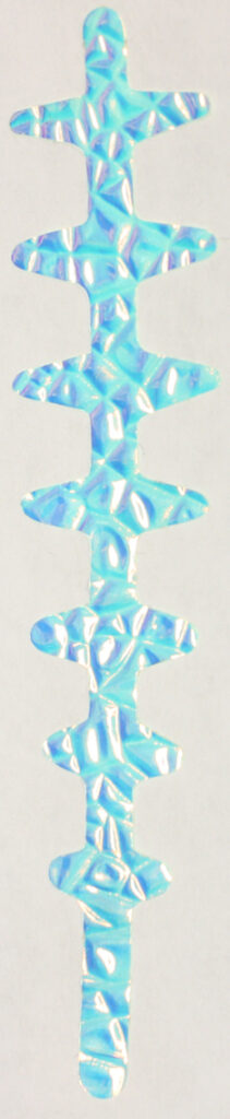 Ladder Back Stickers-Style 17-Crushed Pearl