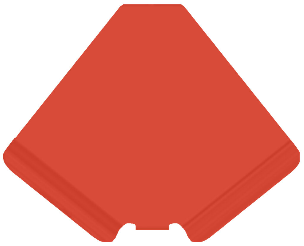 Painted Buzz Blade-J Right Turn-Red
