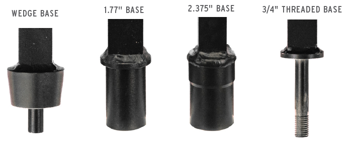 Standard Rod Rack - Wedge Base