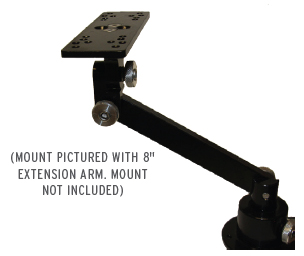Extension Arms for Electronics Mount - 4" Length