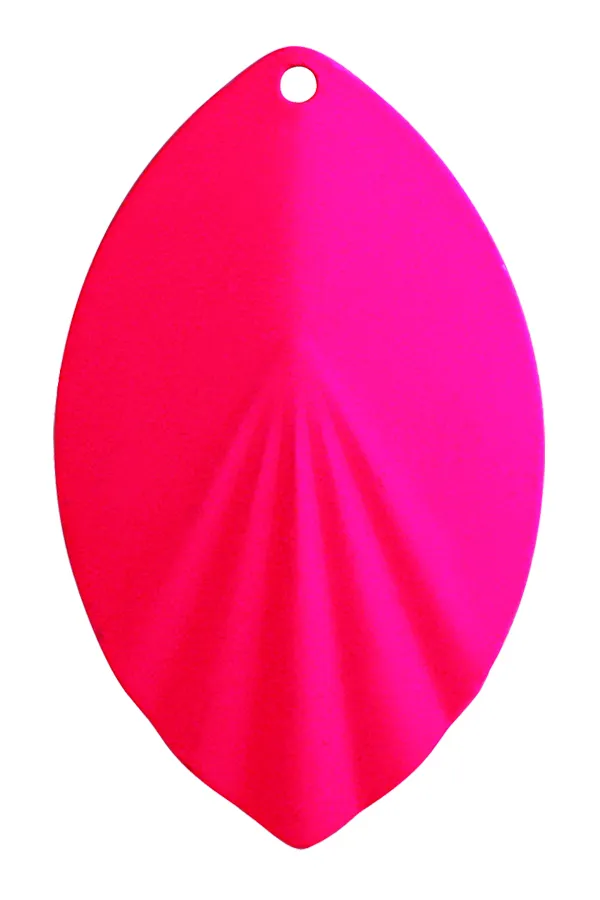 Pro Willowleaf Fluted Blade-PINK-Size 5