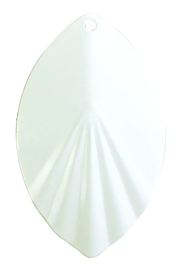 Pro Willowleaf Fluted Blade-WHITE-Size 5