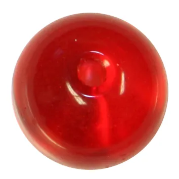 Round Glass Beads-Ruby Red Size 3