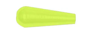 Powder Coated Brass Bodies- Chartreuse Style 101