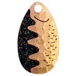 Crystal Indiana Spinner Blades Chartreuse Hammered Copper Perch Crystal ...