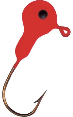 FLOATING JIGS-Red-Sz 2/0