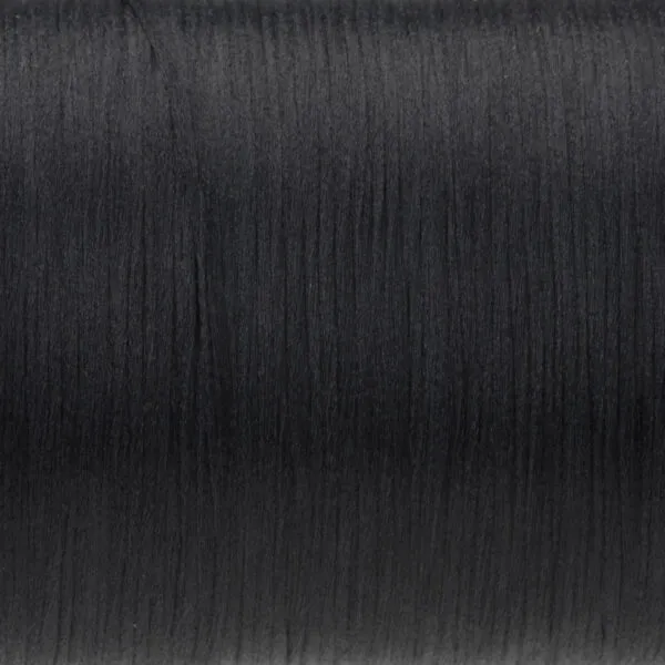 Polyester Rounded Euro Thread - BLACK