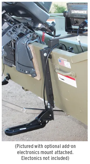 Portable Transducer Bracket Add-On Electronics Mount