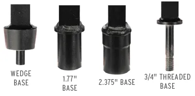 Compact Rod Rack - 1.77" Base